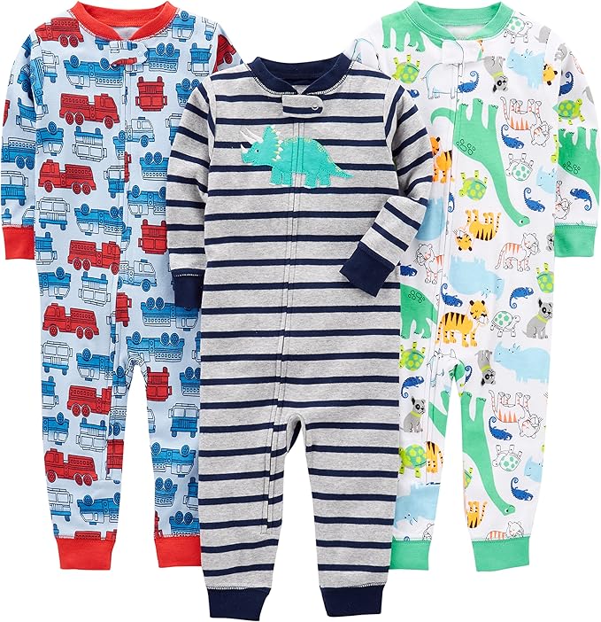 Children's Pajama Set | 3-Piece Comfortable Stylish Breathable Soft Cotton – Nora Luxe