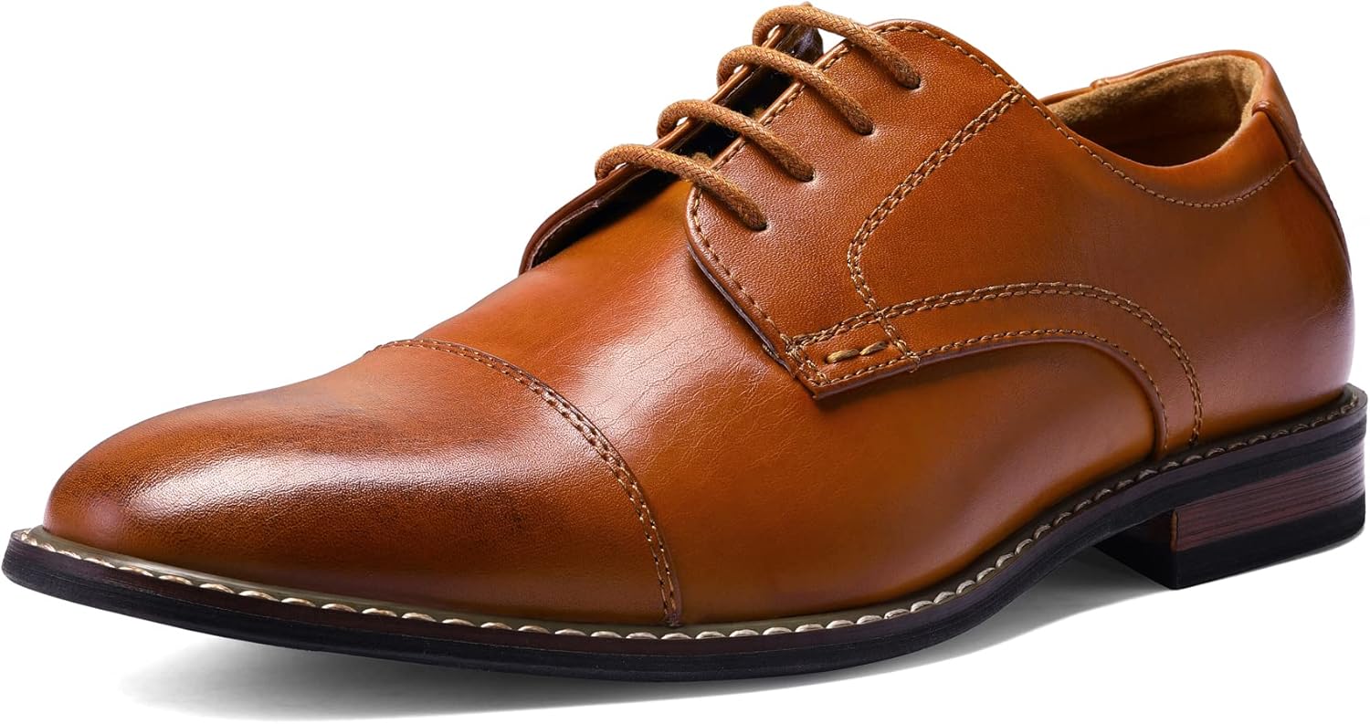 Wingtip Men's Shoes | Classic Leather Durable Plain Stylish Formal ...
