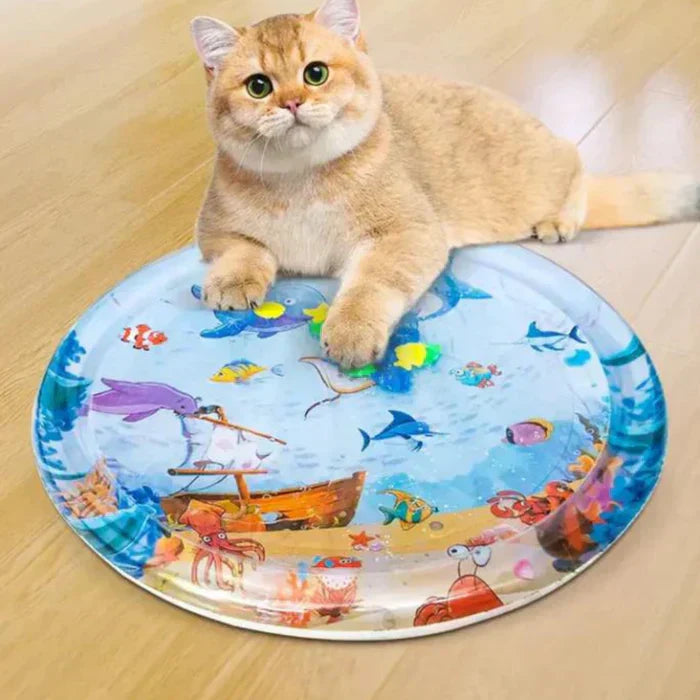 Cat Play Mat | Interactive Sustainable Entertainment Safe Anti-Stress ...