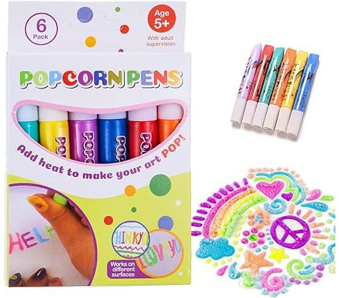 3D Coloring Pen Set | 6-Piece Colorful Creative Crafting Drawing – Nora ...
