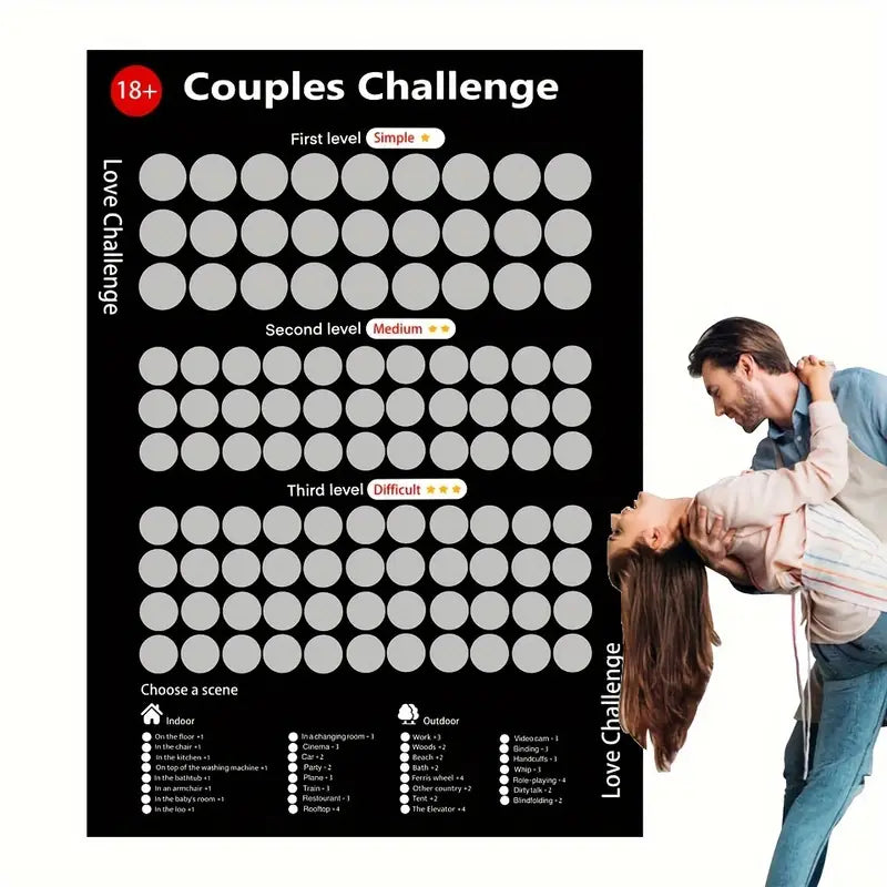 Couple Scratch Card Game | Creative Bonding Love Exciting Gift – Nora Luxe